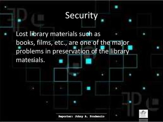 Preservation and conservation of library materials | PPTX