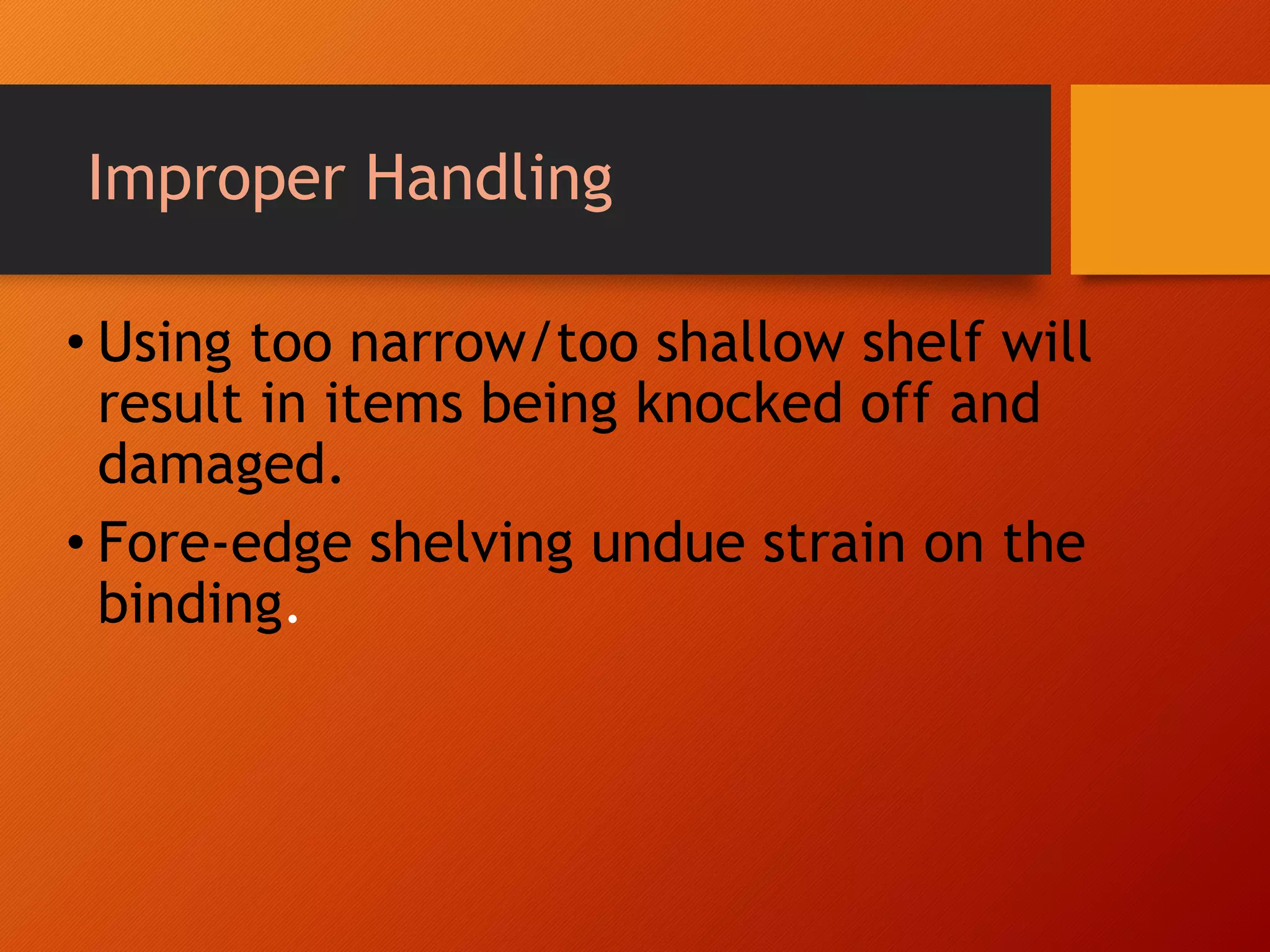 Preservation and Conservation of Library materials | PPTX