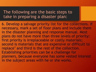 Preservation and Conservation of Library materials | PPTX