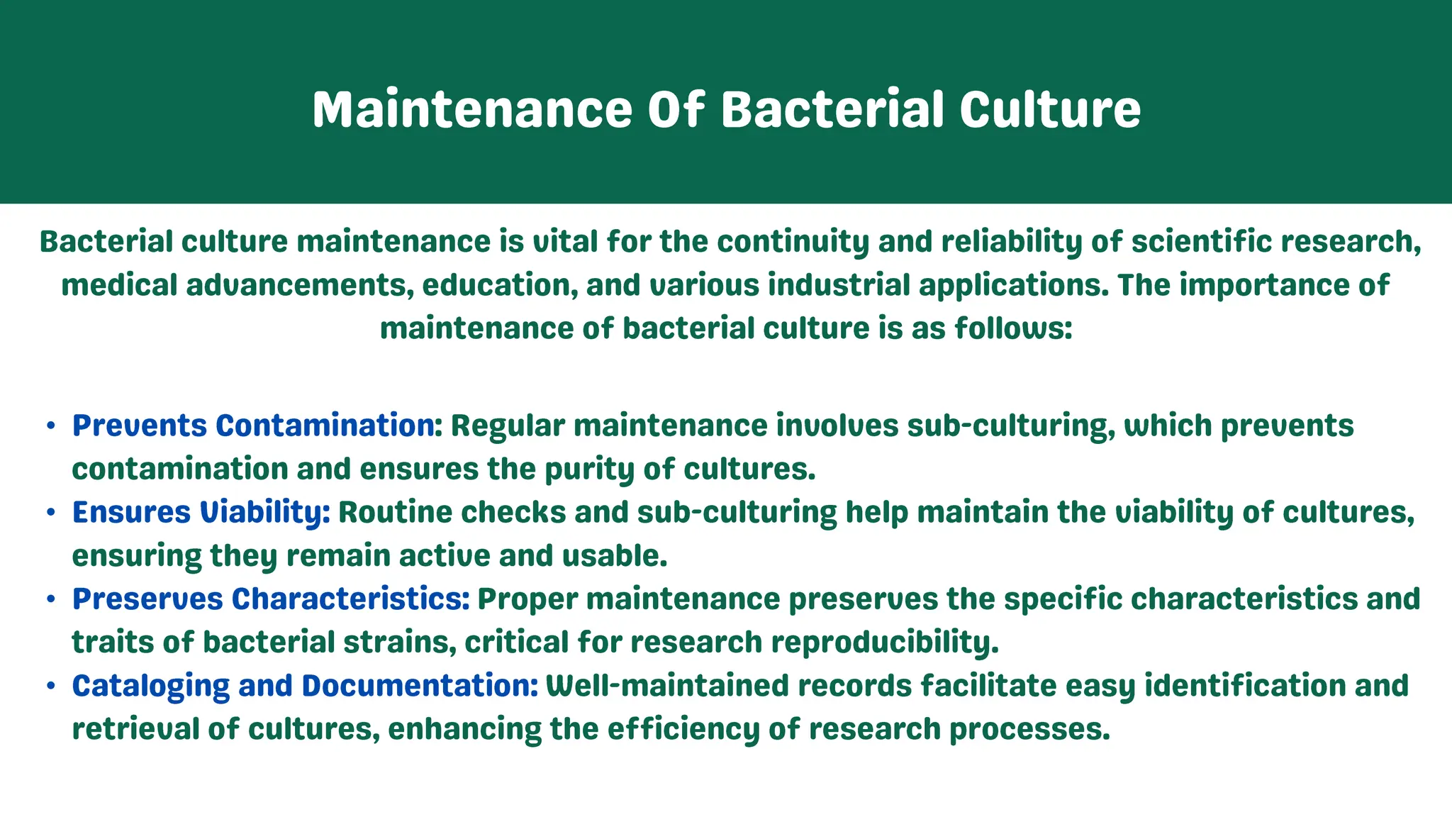 Preservation and Maintenance Of Bacterial Culture.pptx