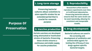 Preservation and Maintenance Of Bacterial Culture.pptx