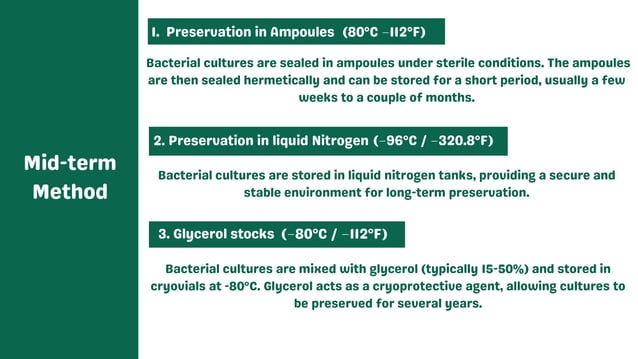 Preservation and Maintenance Of Bacterial Culture.pptx