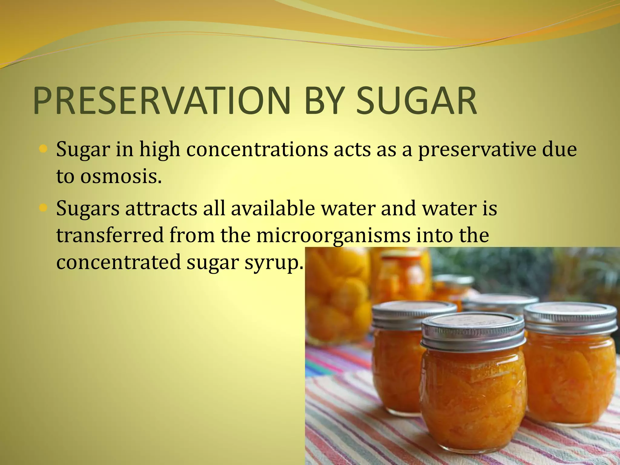 Preservation by chemicals | PPTX