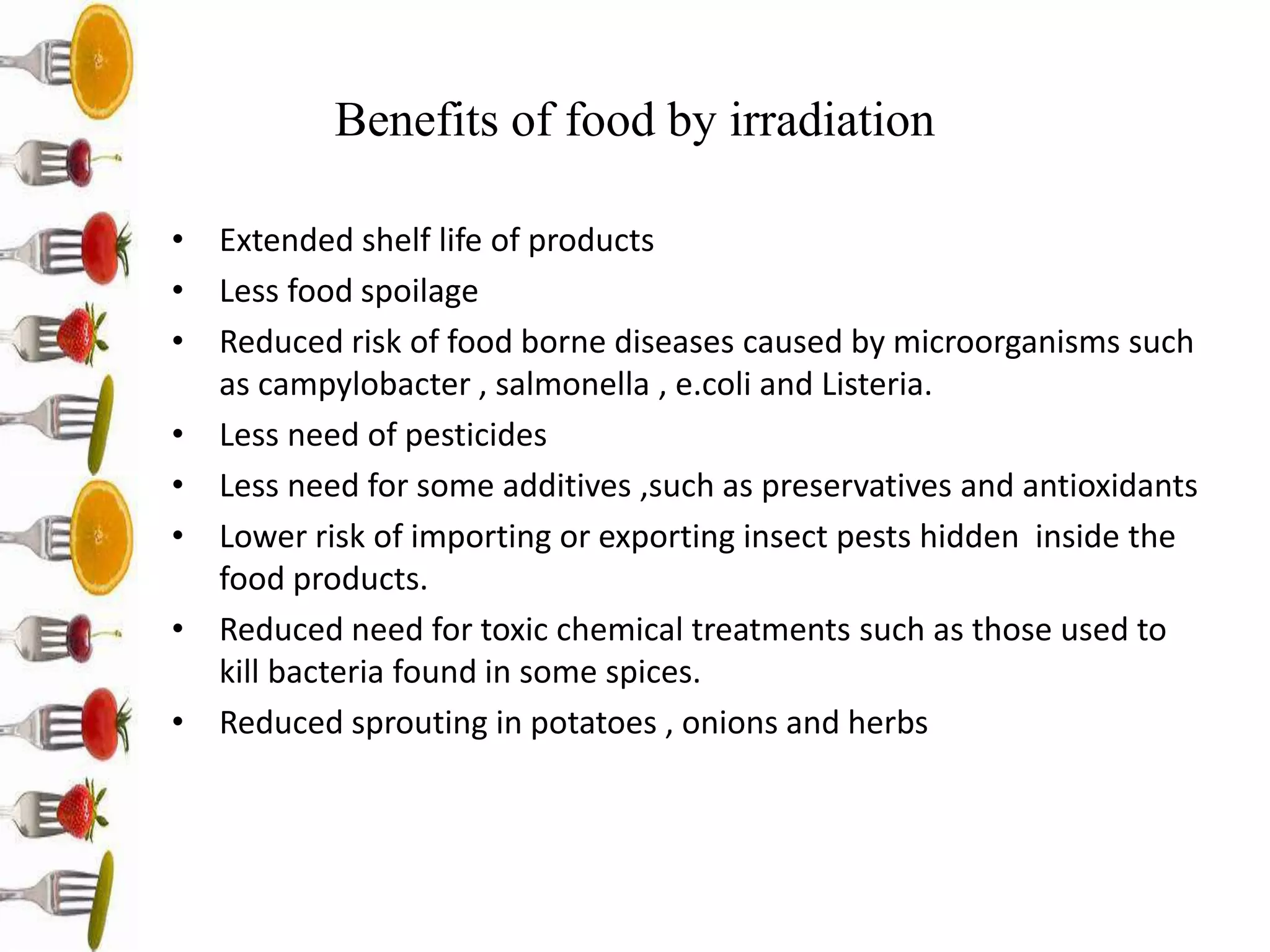 Preservation by irradiation | PPTX