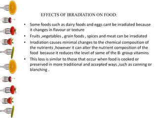 Preservation by irradiation | PPTX