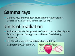 Preservation by radiation | PPTX