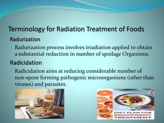 Preservation by radiation | PPTX