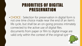 Preservation for 21st Century Library Collections | PPTX