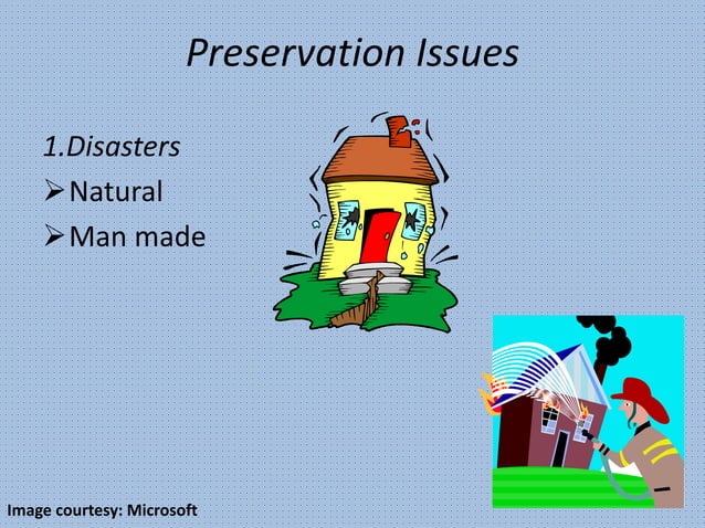 Preservation issues in digital libraries | PPT