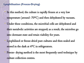 Preservation methods of the microbes.pptx