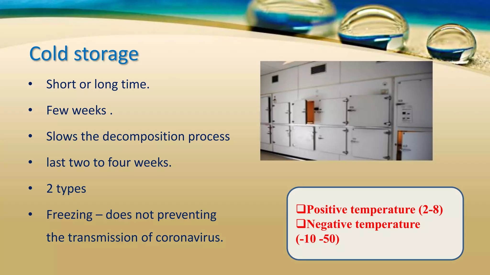 Preservation of dead body | PPTX