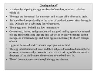 Preservation of egg | PPTX