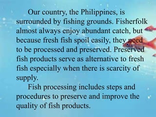 Preservation of fish | PPTX
