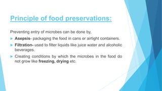 Preservation of food by chemical method and UV.pptx