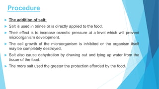 Preservation of food by chemical method and UV.pptx