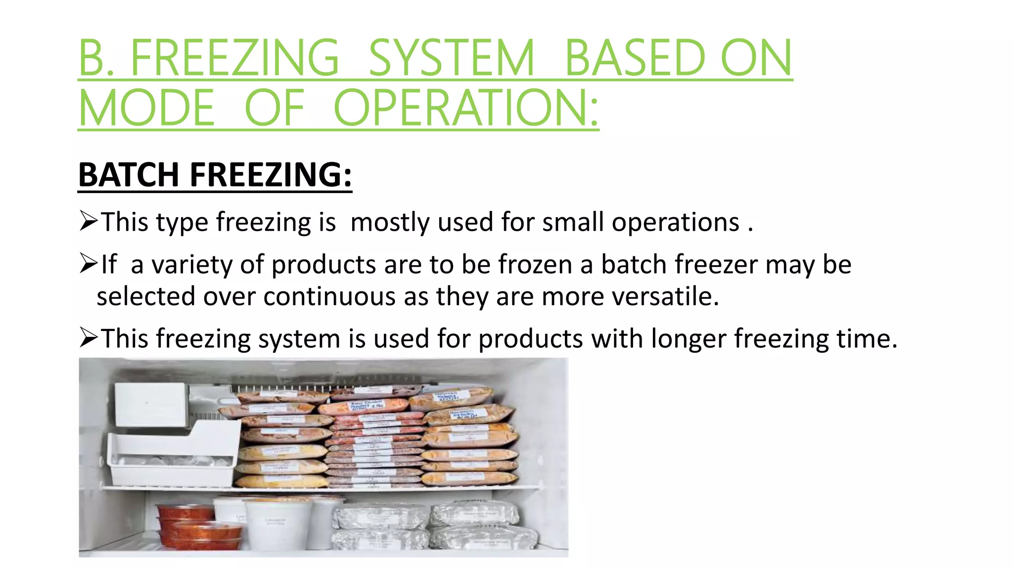 Preservation of food by low temperature | PPTX
