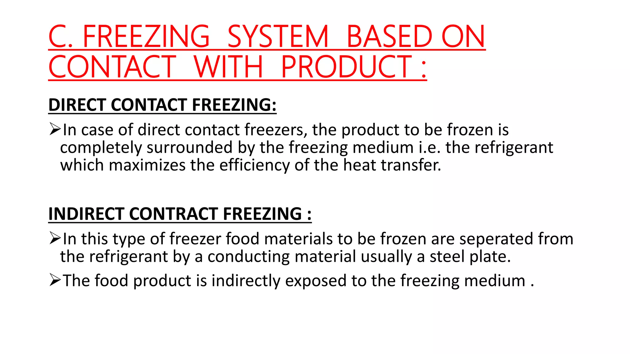 Preservation of food by low temperature | PPTX