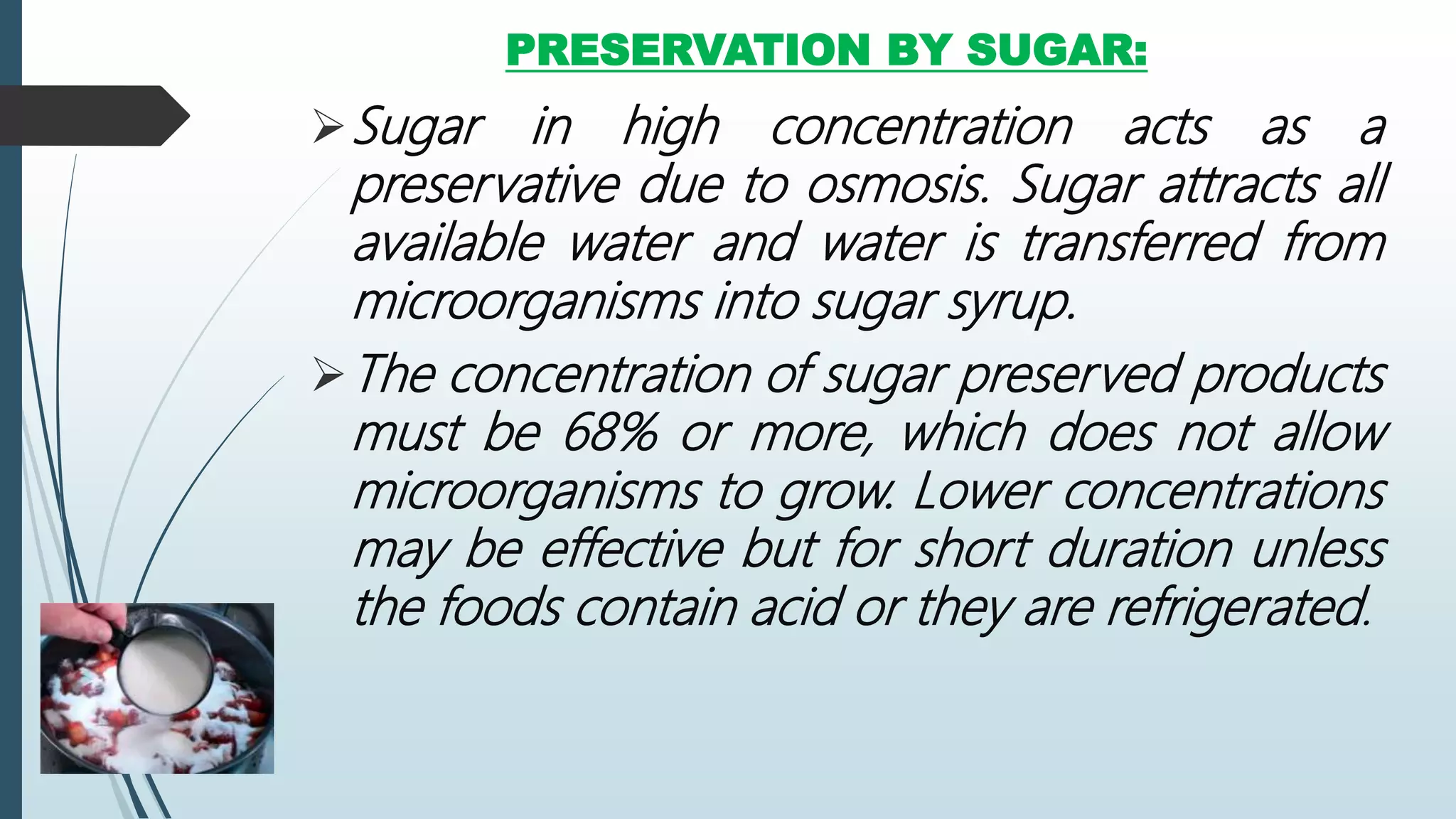 Preservation of food with chemicals | PPTX