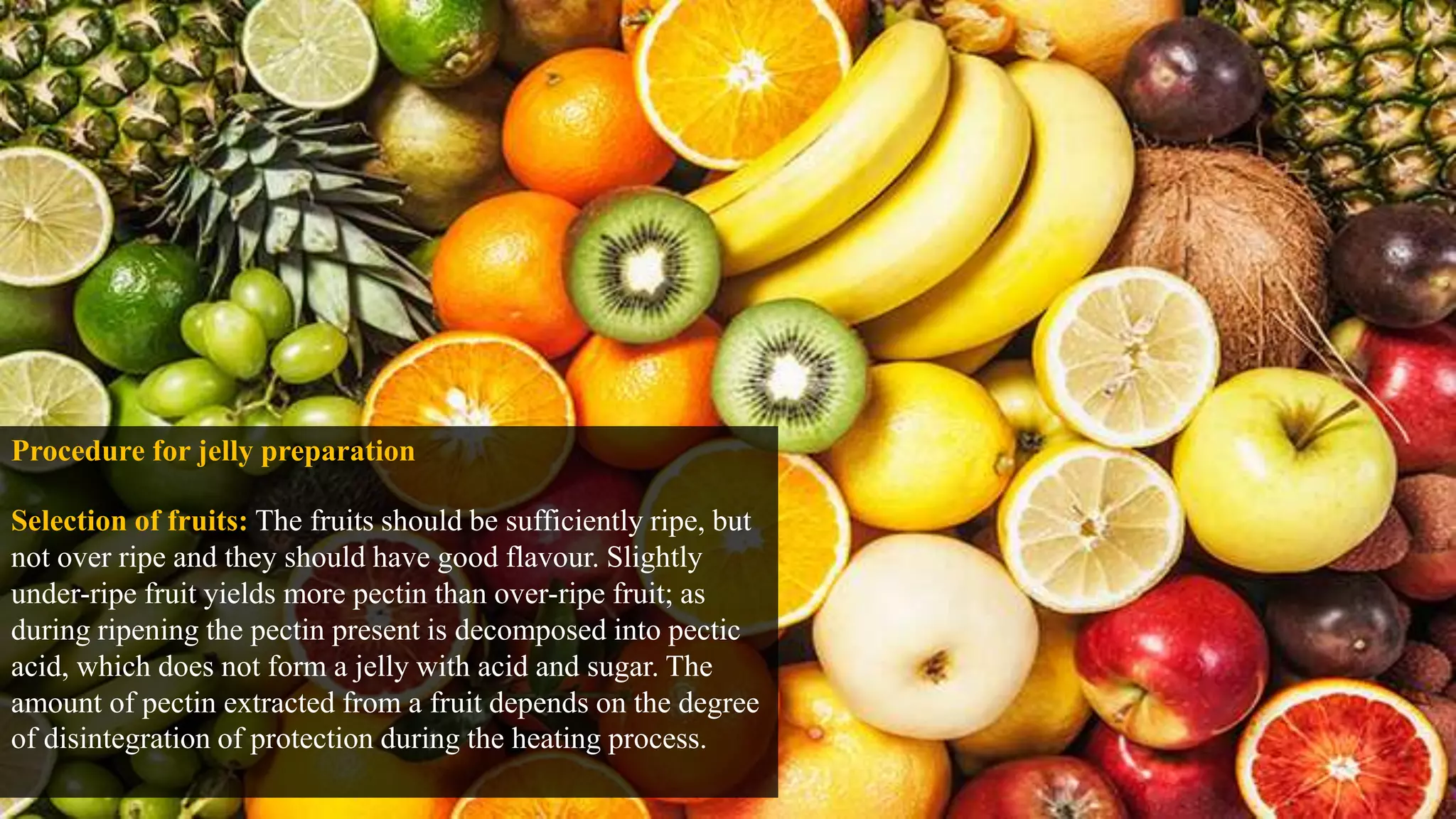 Preservation as sugar concentrates | PPTX