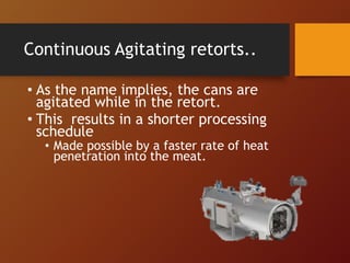 Preservation of meat at high temperatures.ppt