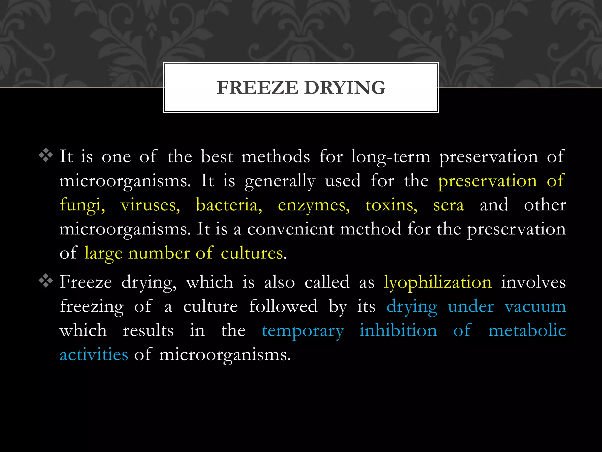 Preservation of microbes and its types.pptx