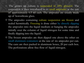 Preservation of microbes and its types.pptx