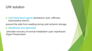 Preservation of organ | PPTX