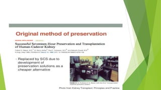 Preservation of organ | PPTX