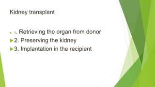 Preservation of organ | PPTX