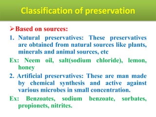 Preservation of pharmaceutical products | PPTX