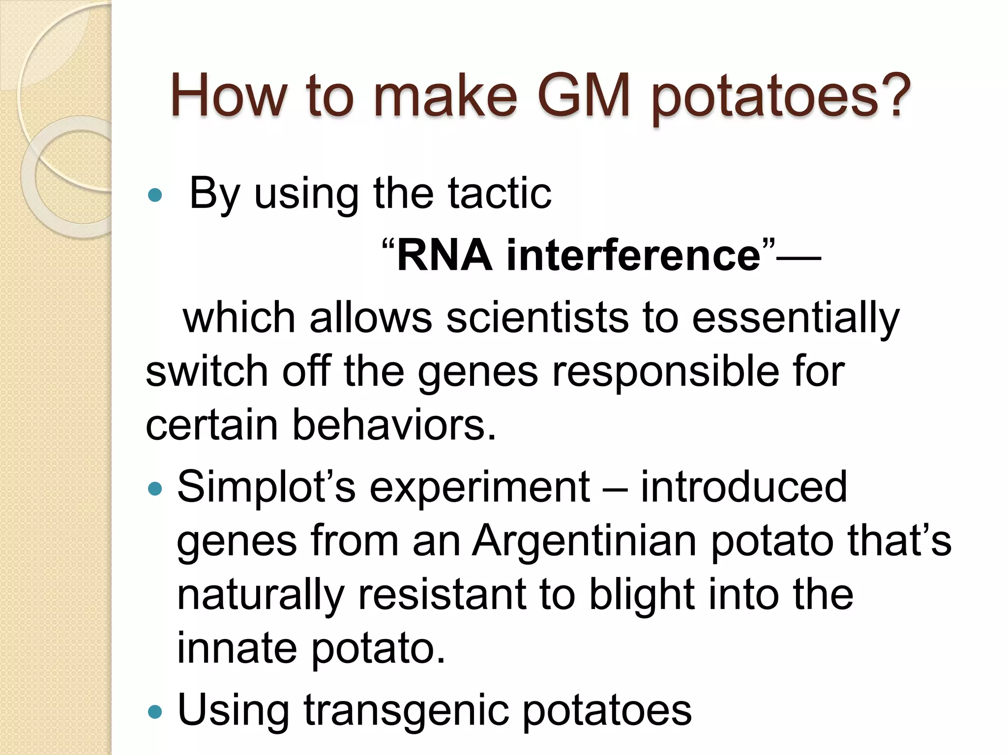Preservation of potato by various traditional methods. | PPTX
