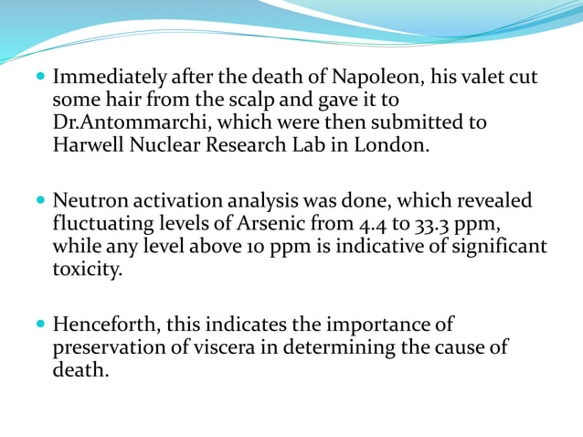 Preservation of viscera | PPTX | Chemistry | Science