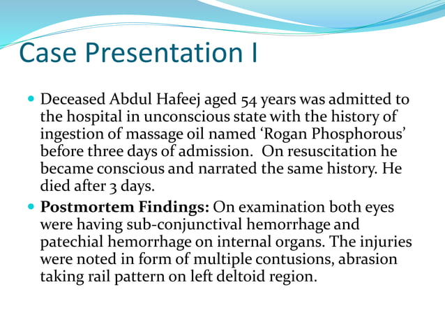 Preservation of viscera | PPTX | Chemistry | Science
