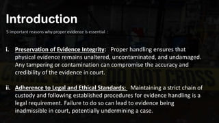Preservation, Packaging, Sealing, Labeling, and Forwarding of Physical ...