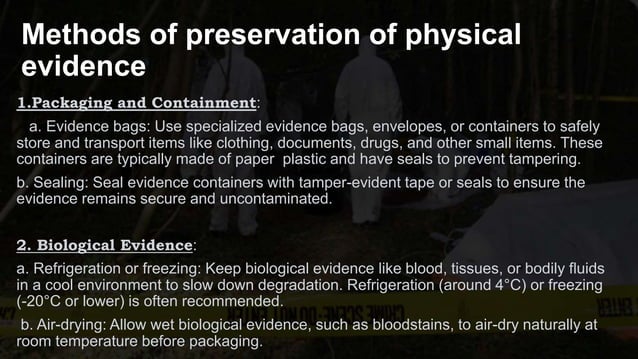 Preservation, Packaging, Sealing, Labeling, and Forwarding of Physical ...