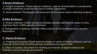 Preservation, Packaging, Sealing, Labeling, and Forwarding of Physical ...