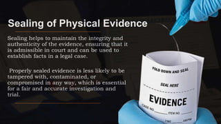 Preservation, Packaging, Sealing, Labeling, and Forwarding of Physical ...