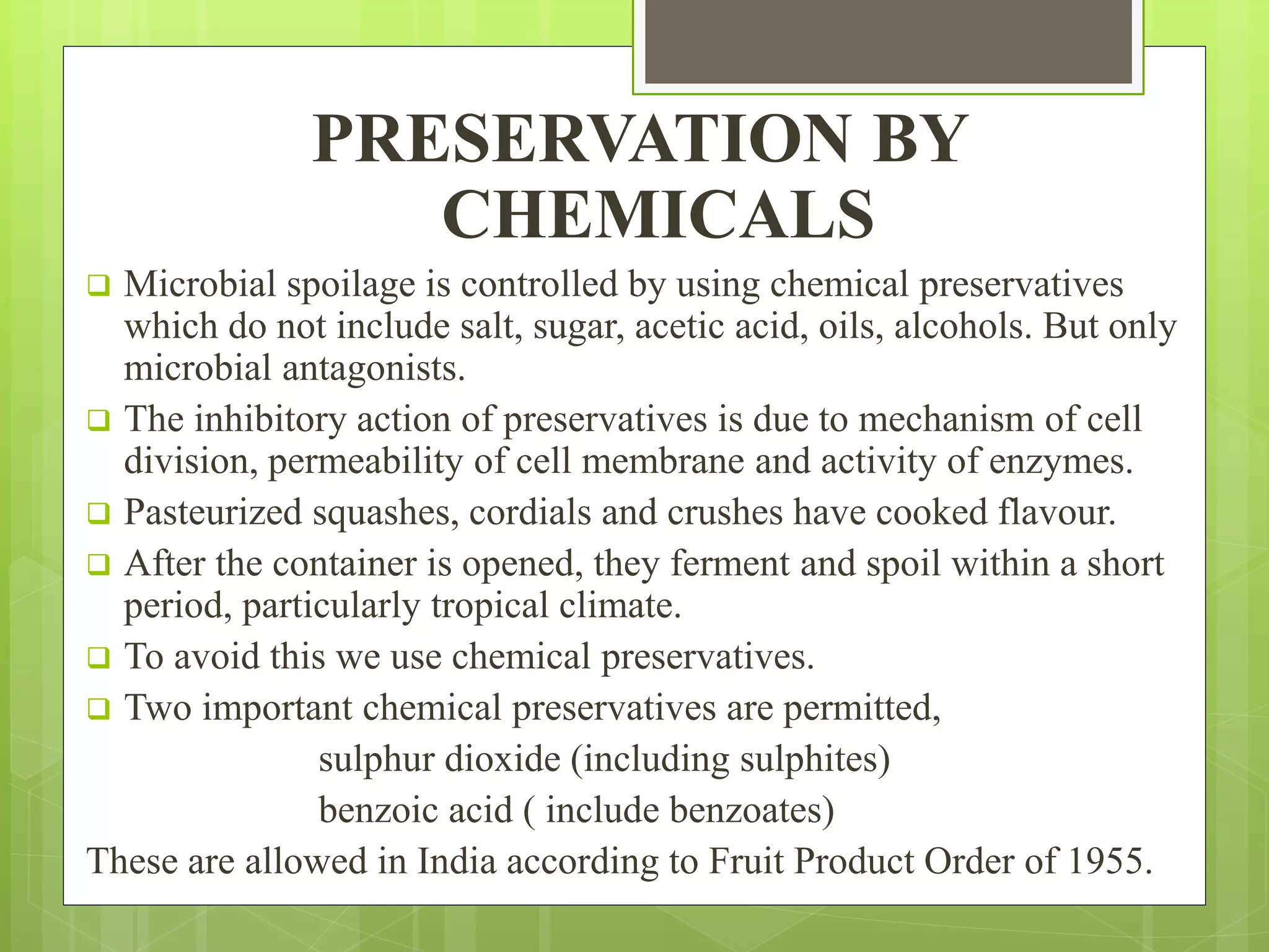 Food Preservation | PPT