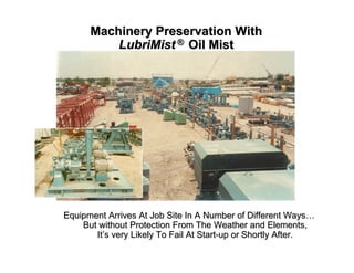 Stored Machinery Preservation | PDF