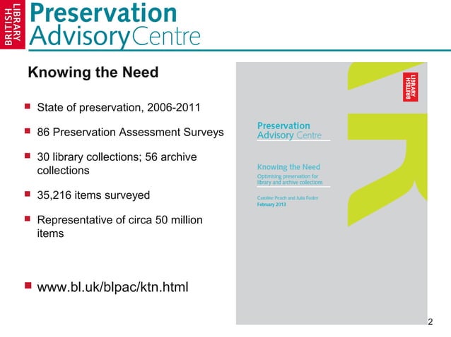 Preservation strategies web | PPT