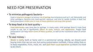 Preservation technique | PPTX