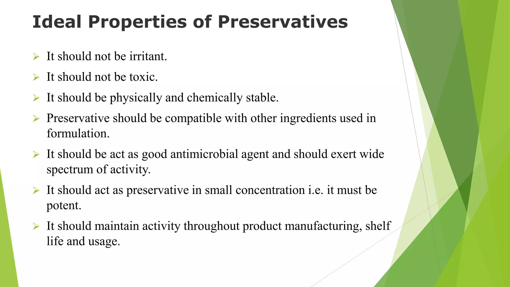 Preservative | PPTX