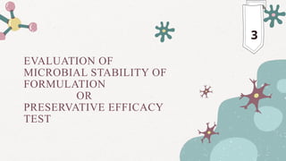 Preservative efficacy test Microbiology .pptx
