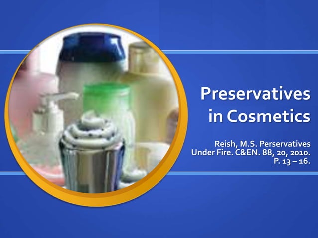 Preservatives | PPTX