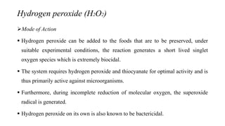 Preservatives, MOAs and Bacterial Resistance | PPTX