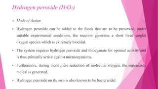 Preservatives, MOAs and Bacterial Resistance | PPTX