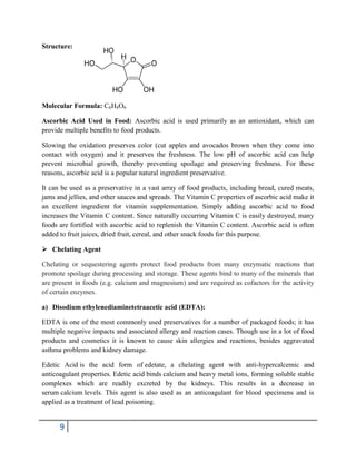 Preservatives | PDF