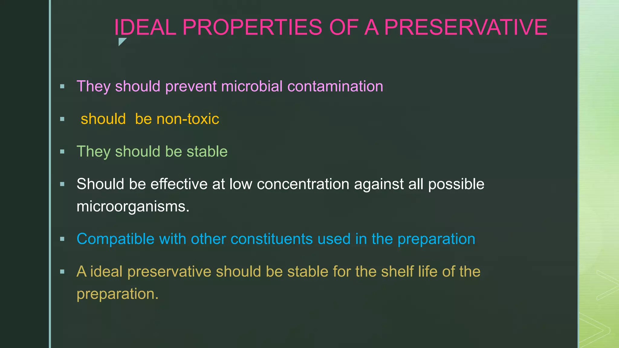 Preservatives | PPTX