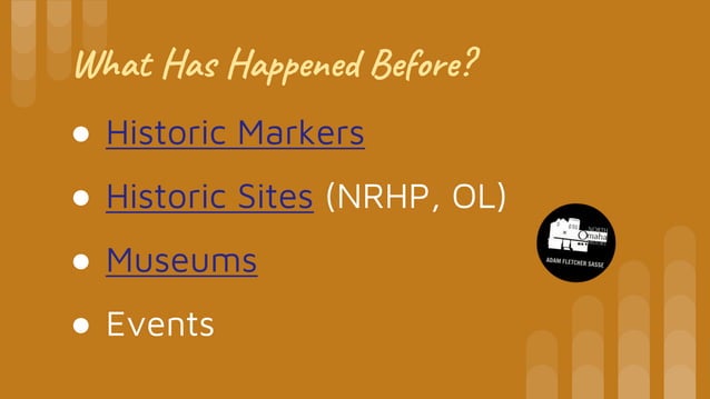 Preserve North Omaha History | PPTX