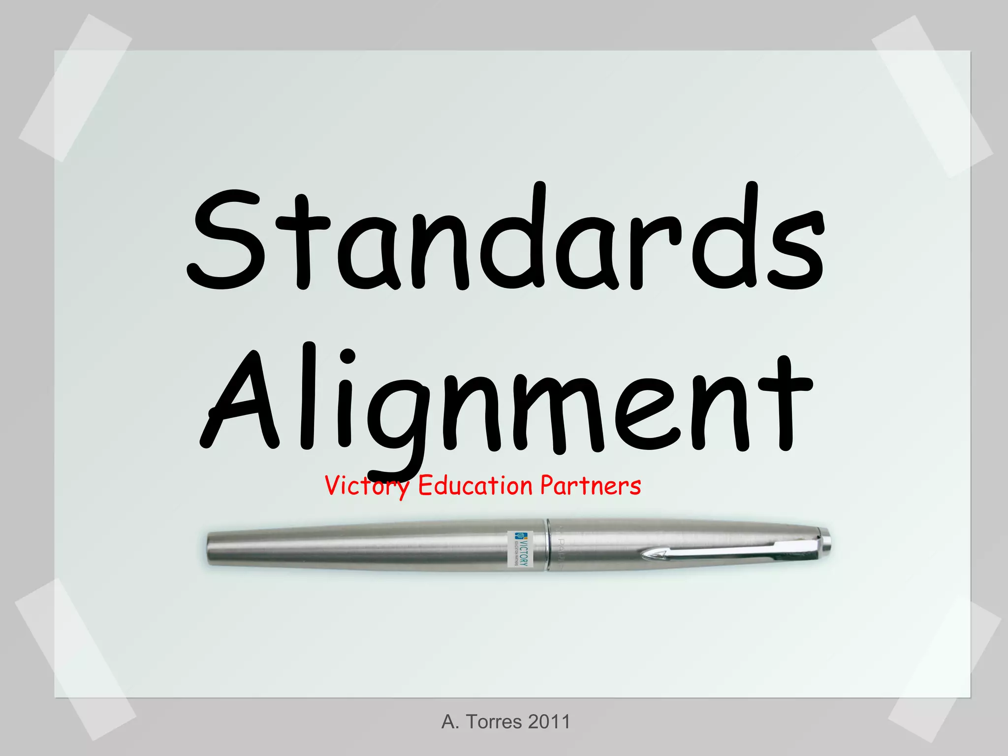 Standards Alignment | PPT